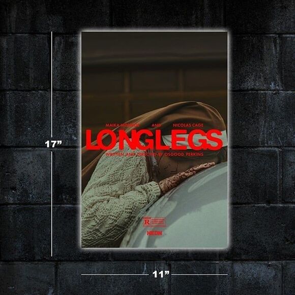 Art | Longlegs 224 Horror Movie Poster 11x17 Film Wall Art Print ...